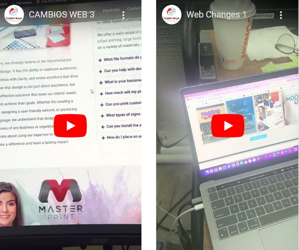 Web Web Changes - Logicmasys | Web Designs | SEO